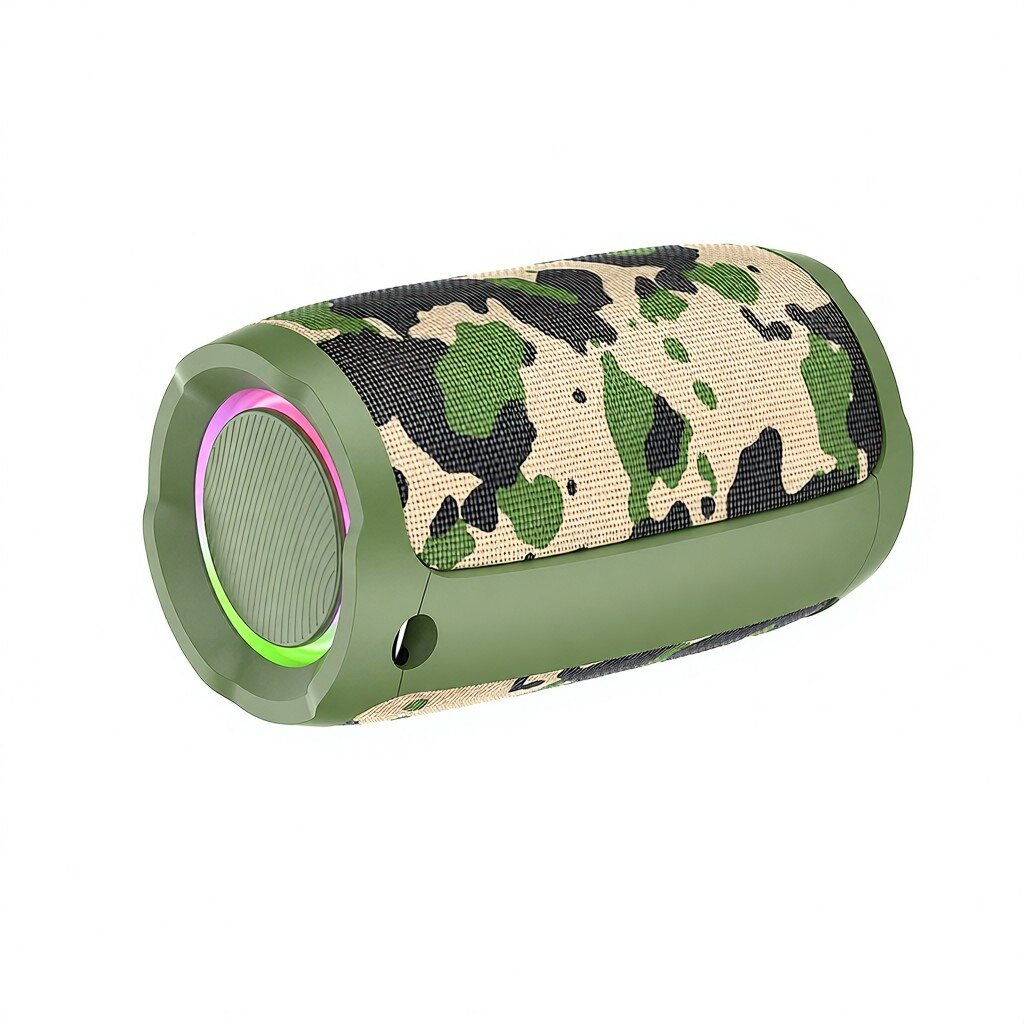 Портативная беспроводная колонка ZEALOT S49, технология BT 5.2, 40Вт, защита IP67, поддержка AUX, карты TF, громкие звонки, компактная, черный, синий, камуфляж, серый — для вечеринок