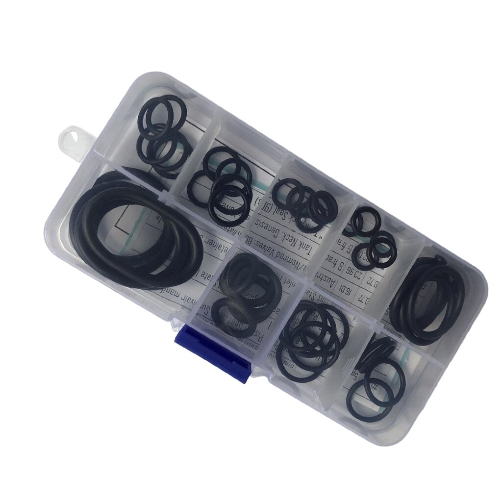 50 шт. Уплотнительные кольца для шлангов, баллонов, клапанов, регуляторов дайвинга, для камер, манометров