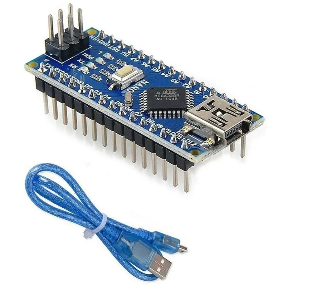 Плата Arduino Nano V 3.0 (с кабелем) / USB/ATMEGA328P CH340