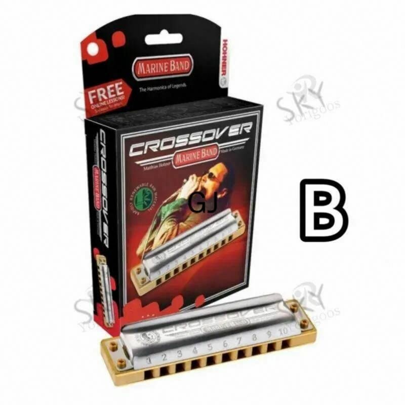 Hohner Marine Band Crossover MBC 10-дырочная блюзовая гармоника для начинающих и исполнителей-BSHENG