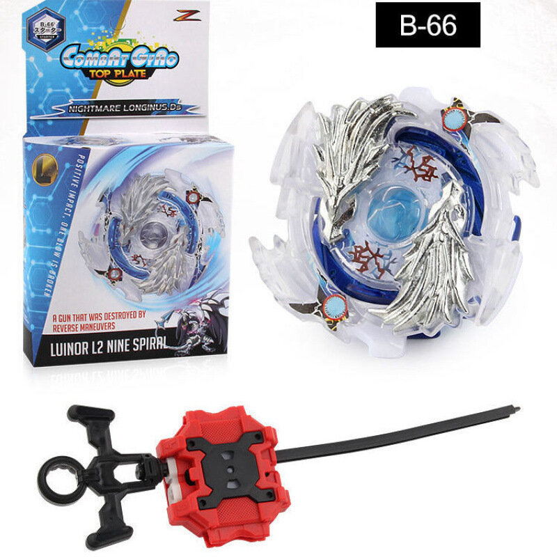 Оптовая продажа гироскопа Lucifer's End из сплава и пластика, боевой гироскоп в коробке с запускателем, воскрешающий гироскоп