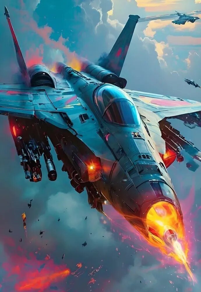 Алмазная Картина "самолет" 40х50 См Алмазная Вышивка / Картина Стразами Подарков