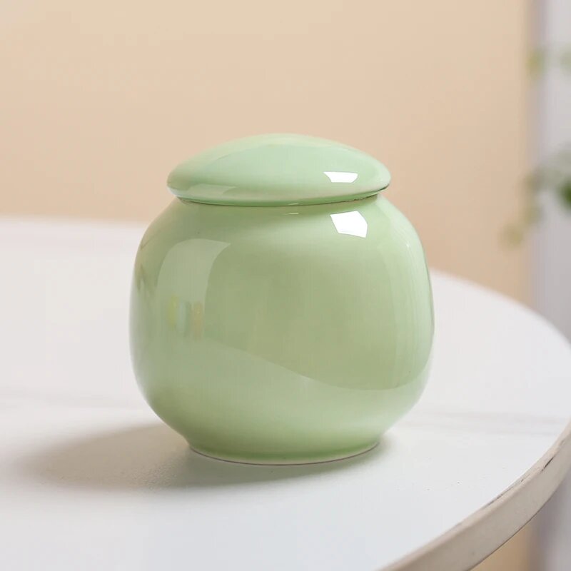Антикварный фарфоровый чайный уплотнитель WSHYUFEI Зеленый, E 6.2x6.2cm
