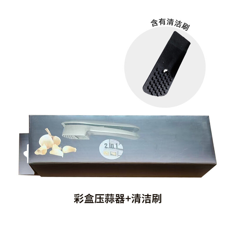 Многофункциональный пресс для чеснока, слайсер для чеснока 2-в-1, измельчитель чеснока, домашний инструмент для приготовления чесночной пасты, оптовая продажа