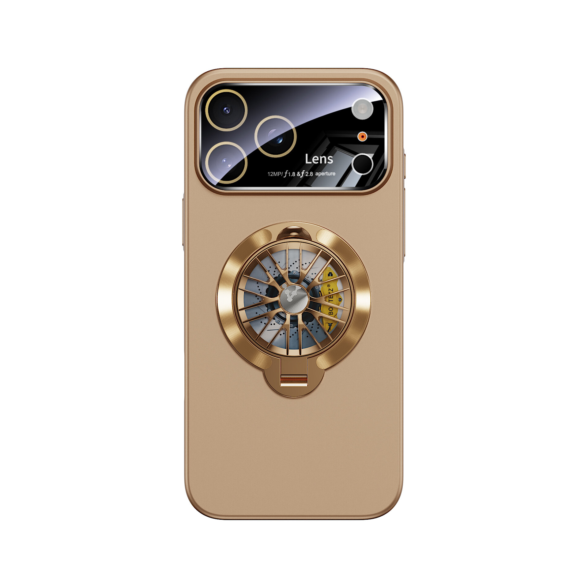 Чехол для Apple iPhone 17 Pro Max / Айфон 17 Про Макс, soft touch, чехол-кардиомонитор, поликарбонат (PC), защита камеры, ударопрочный, встроенная подставка, усиленные углы, Apple, Apple iPhone 17 Pro Max