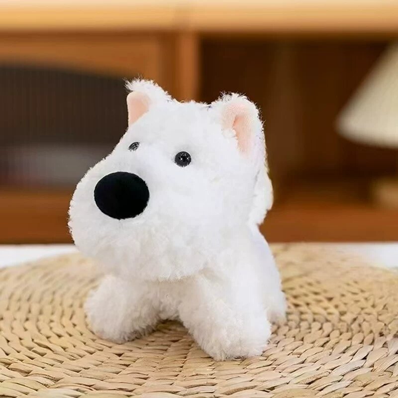 Мягкая игрушка-брелок «Щенок Вест Хайленд» с возможностью записи, подвеска для сумки, украшение для автомобиля Подвеска