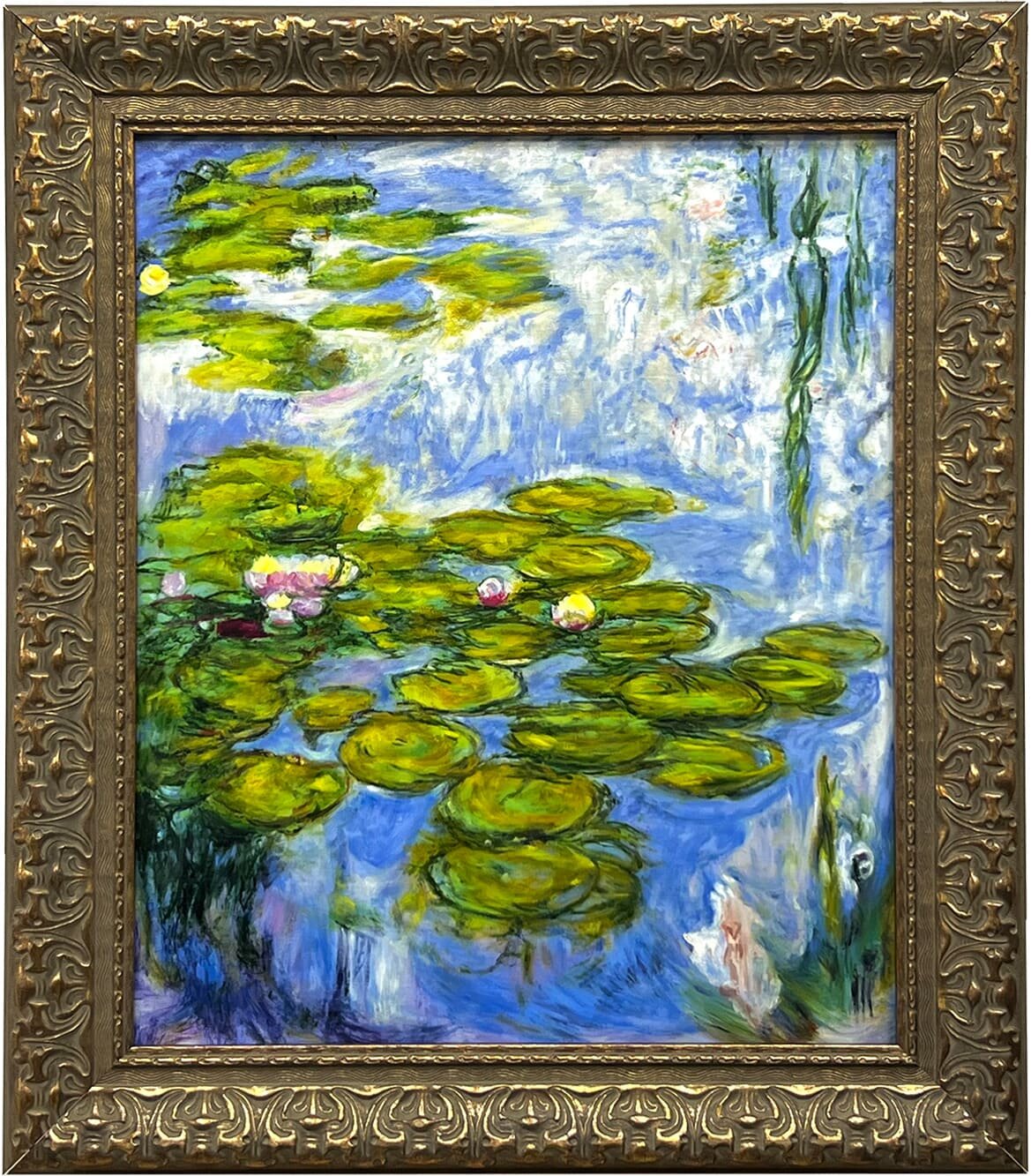 Копия картины Клода Моне "Водяные лилии" 50х60 см.