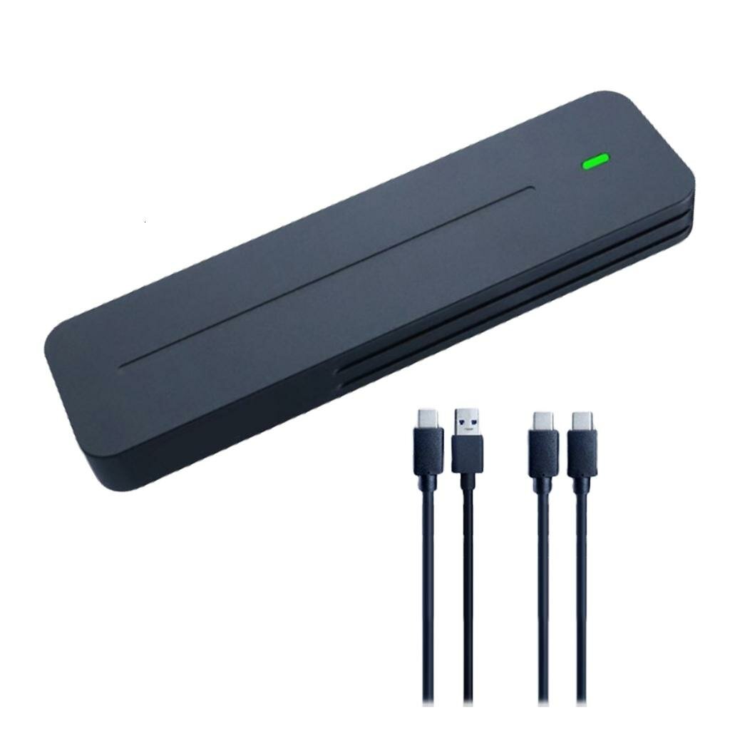 Корпус для SSD M.2 NVMe с USB 3.1, Двойной протокол 10G