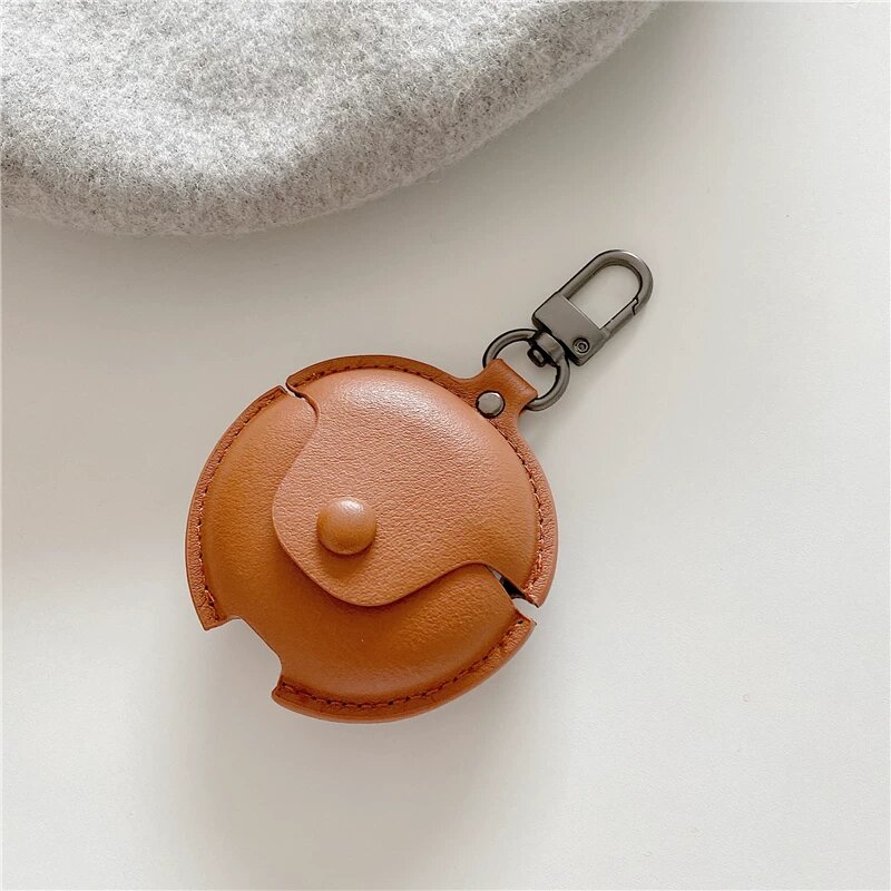 Креативный кожаный чехол, подходящий для Huawei Freebuds 4, защитный чехол, чехол для наушников Bluetooth, простой