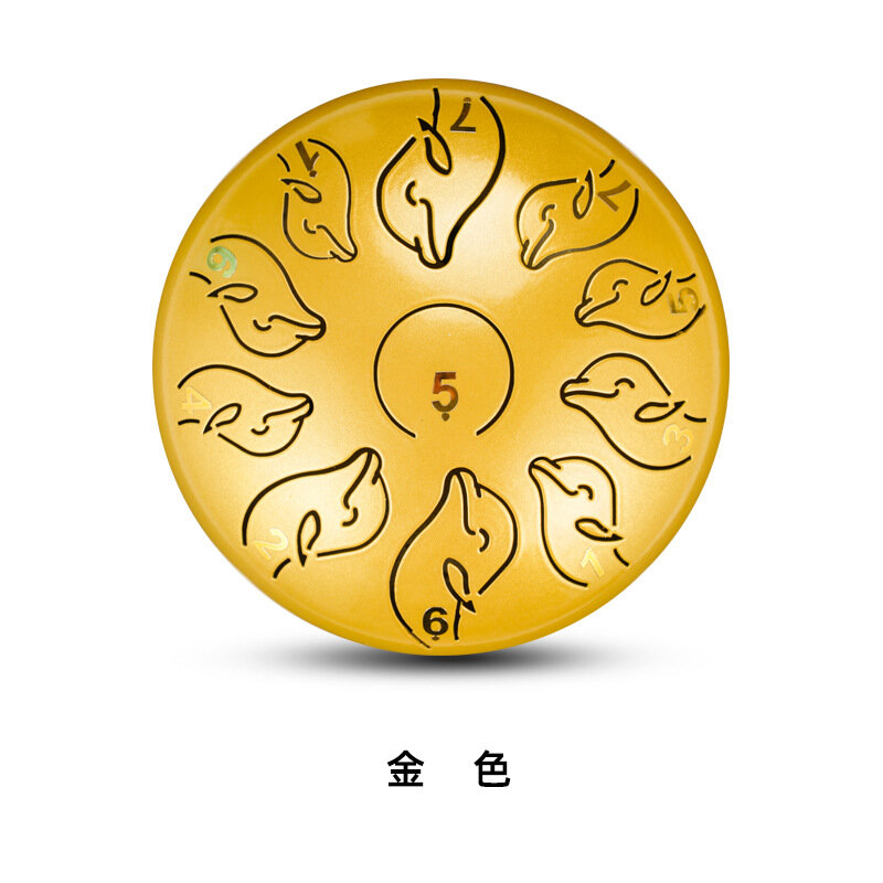 15-тонный D-клавишный эфирный барабан Wangyou, стальной язычковый барабан Wuyou, ударный инструмент, цветной пустой барабан с ручной пластиной