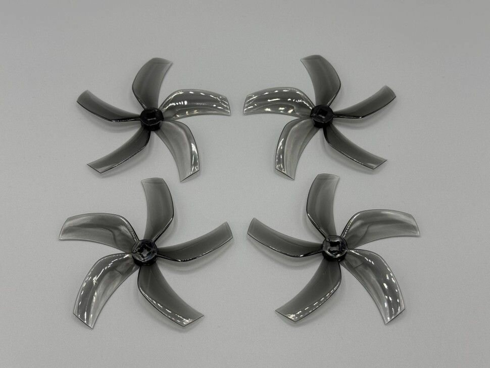 Пропеллеры GemFan D90 Ducted 5-Blade 1.5mm/M5 Clear Gray