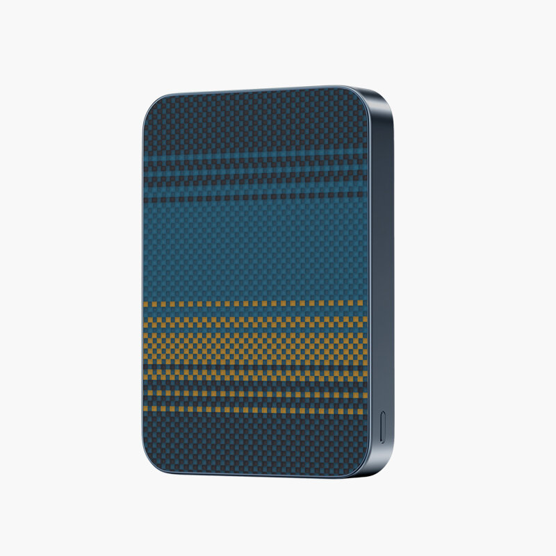 Магнитный аккумулятор KEEPHONE Brendy Magnetic, Ultra Slim 15.7 mm, 10000 mAh, Qi15W/PD/QC/SCP, Синий