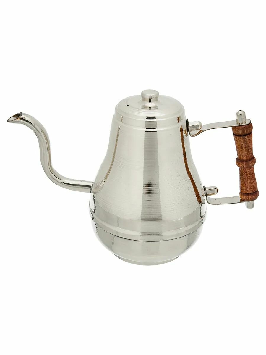 Чайник никелированный 900 мл Кальчугино