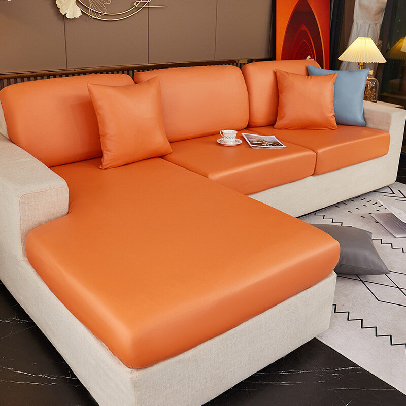 Водонепроницаемый чехол для дивана из технической ткани, полный комплект, подушки, комбинация для всех сезонов, кожаный чехол для дивана, фабричный чехол