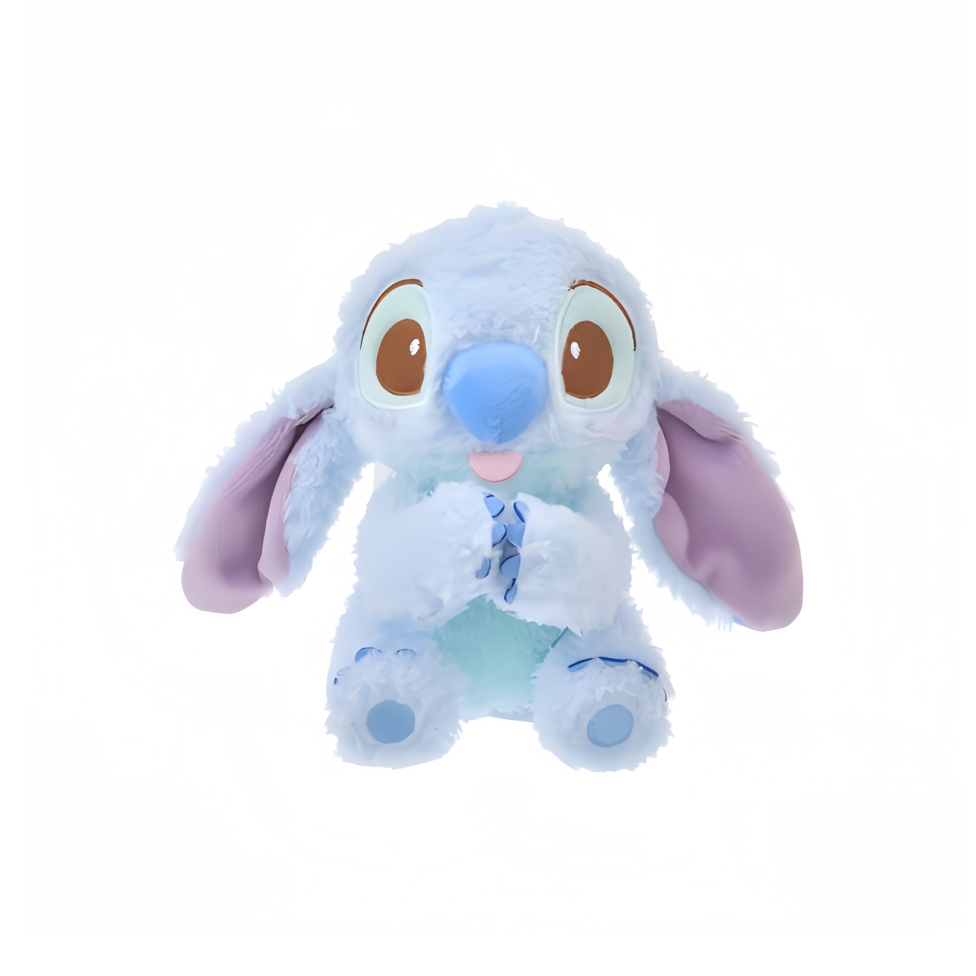 Disney Stitch Сидячая Поза Брелок Кукла Плюшевый Украшение 14 см Длина Тела