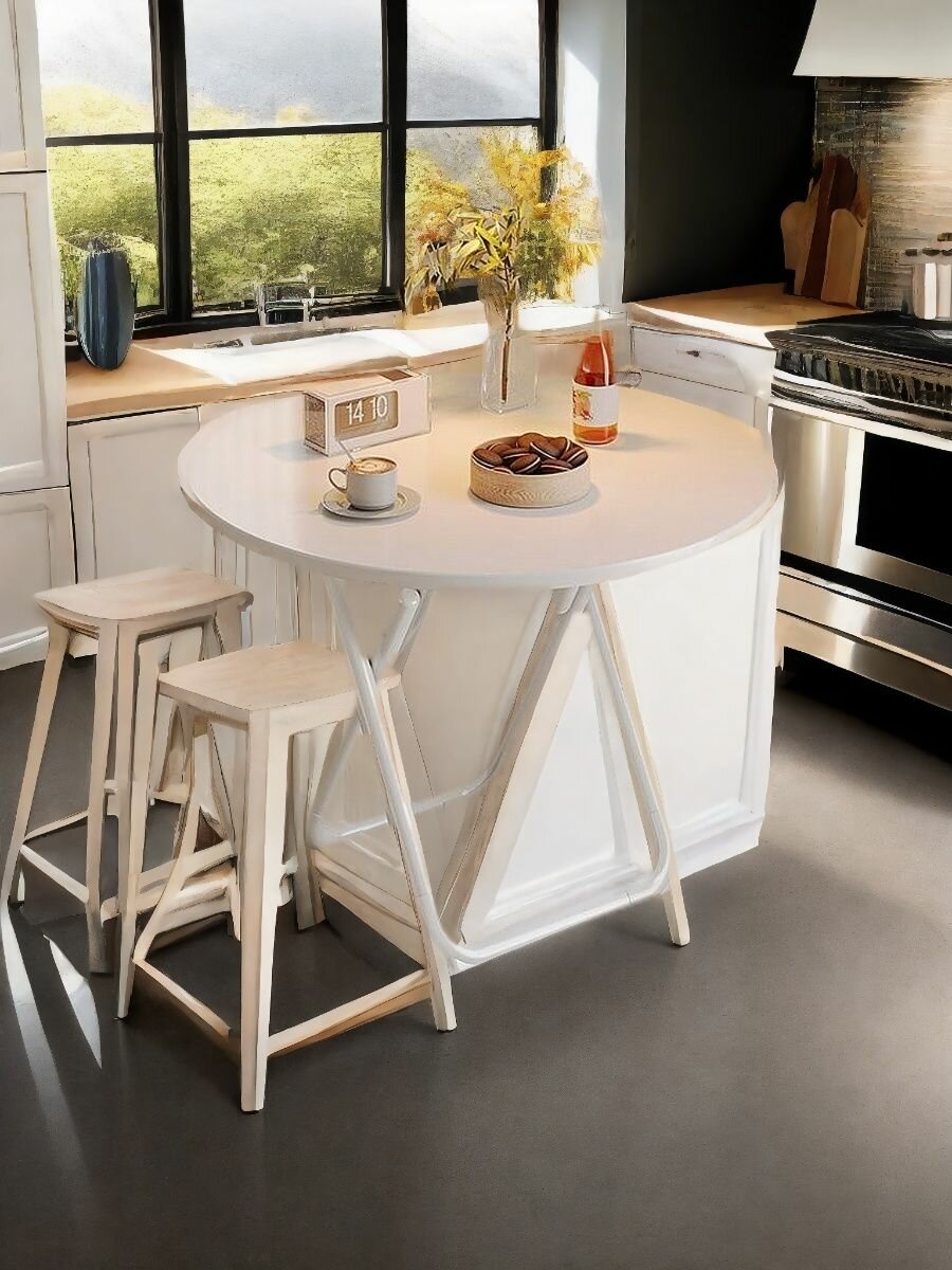 Mazkizoe, Обеденный стол, складной, круглый