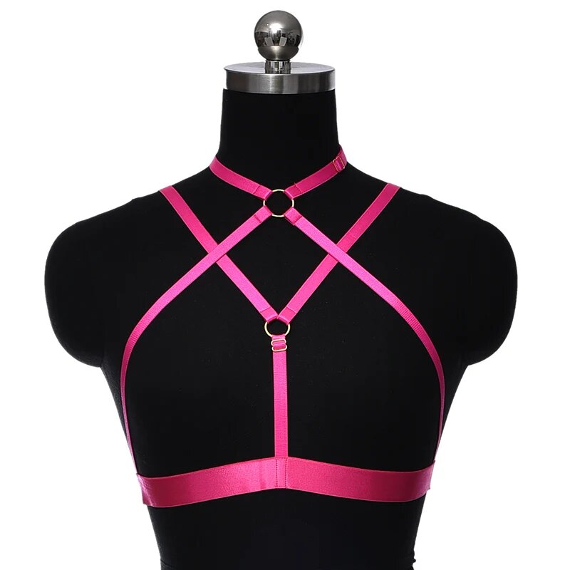 Розовый BODY HARNESS O0456-MHS