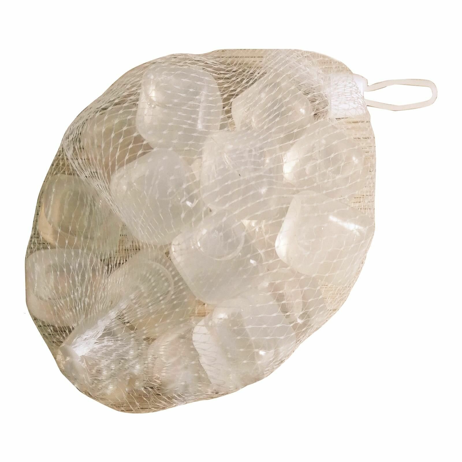 Пластиковые кубики-охладители в форме звёзд и фруктов, 20 шт, - Прозрачный