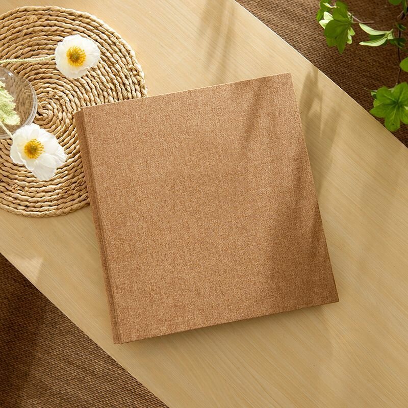 Фотоальбом из хлопка и льна с вставками, 1000 страниц, большой объем для семейной коллекции фотографий, памятный альбом, ламинированный, 5inch 6inch страниц