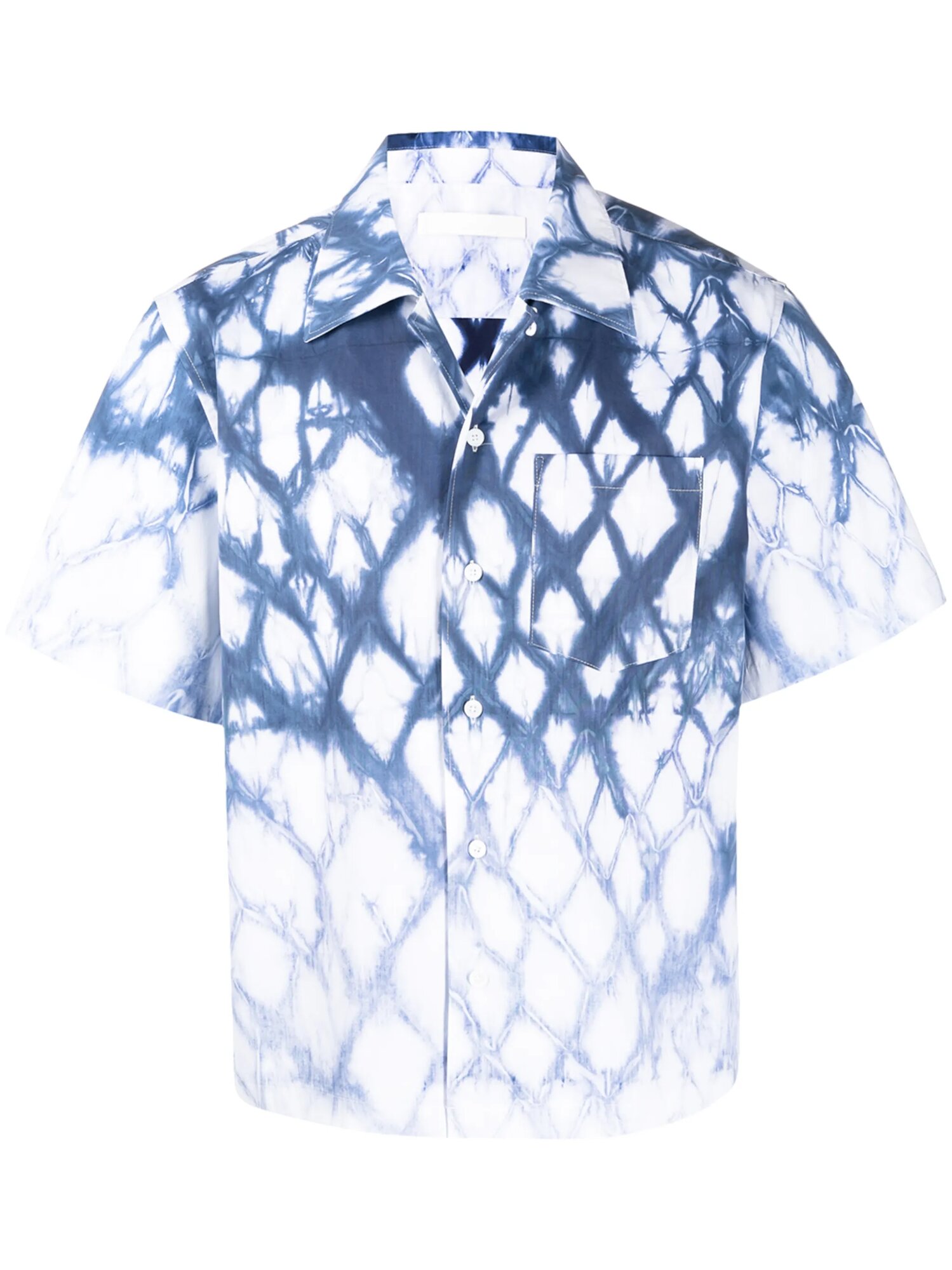 Рубашка Shibori