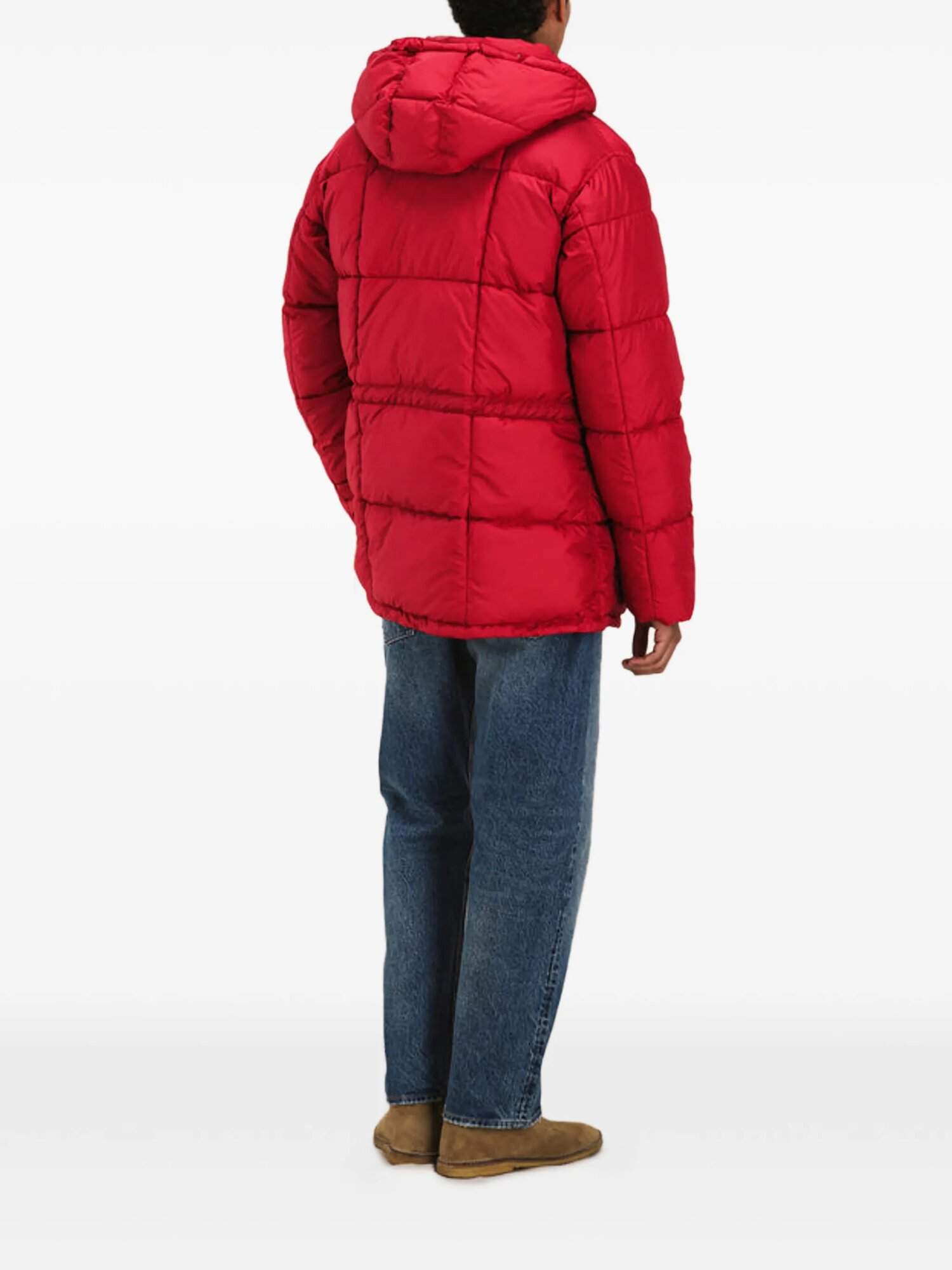 Куртка FORTELA Quilted hooded jacket, размер 52, red — фото 1