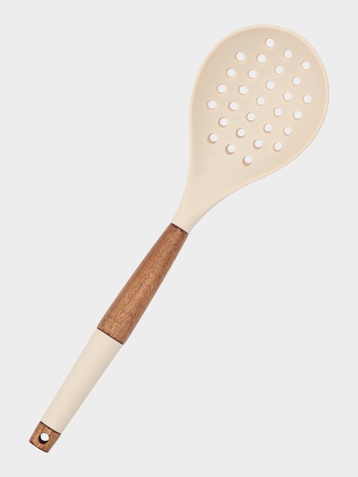 Шумовка Magistro «Сильвуд», 30.5×8.5 см, силикон, цвет бежевая