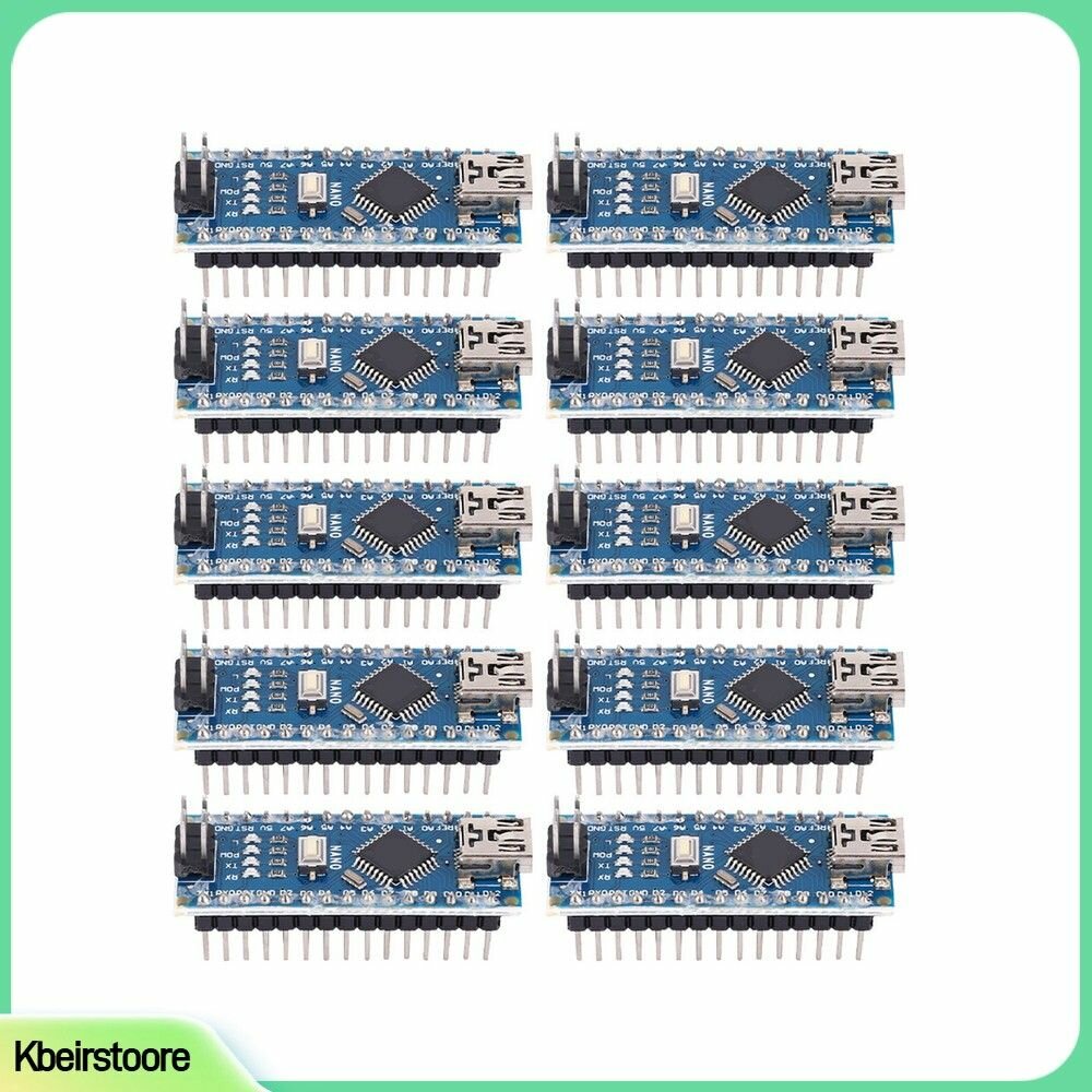 10шт модуль платы микроконтроллера ATmega328P, 5V 16МГц, для Arduino