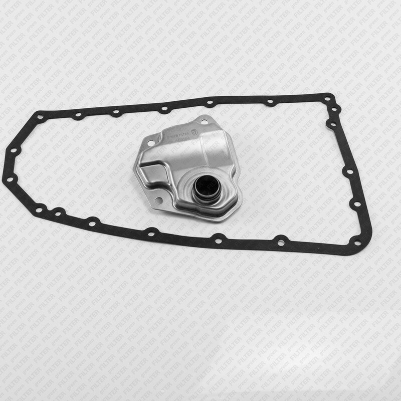 Фильтр АКПП GREEN FILTER с прокладкой NISSAN Qashqai, X-Trail 07-> (AF0104)