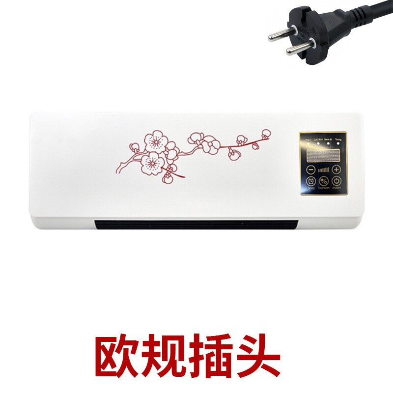 Обогреватель двойного назначения для охлаждения и обогрева, мобильный настенный кондиционер, вентилятор для ванной, тепловентилятор, бытовой электрический обогреватель