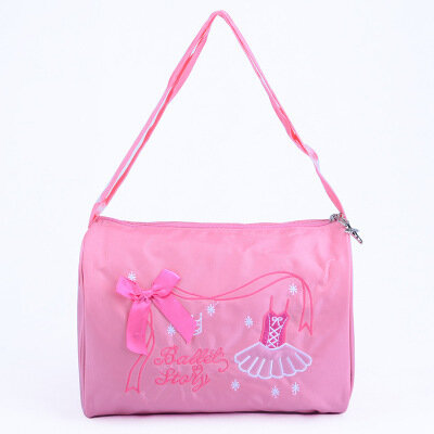 Детская танцевальная сумка, одно плечевая сумка для девочек, сумка для латинских танцев, детская балетная сумка, сумка через плечо LOOG