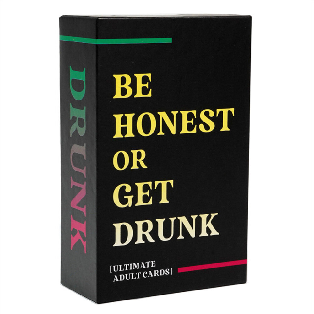 Карточная игра BE HONEST ｏｒ GET DRINK для вечеринок и встреч - стандартная версия