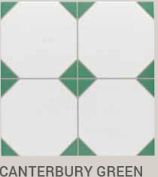 Керамический гранит Realonda Canterbury Green 33*33, квадратная, узор, матовая,33*33 см (цена за 1 м2)