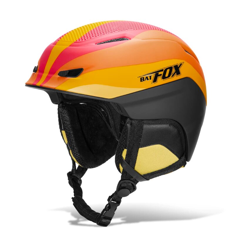 BATFOX лыжный шлем желтый, L58-61CM, HL049-363--yellow