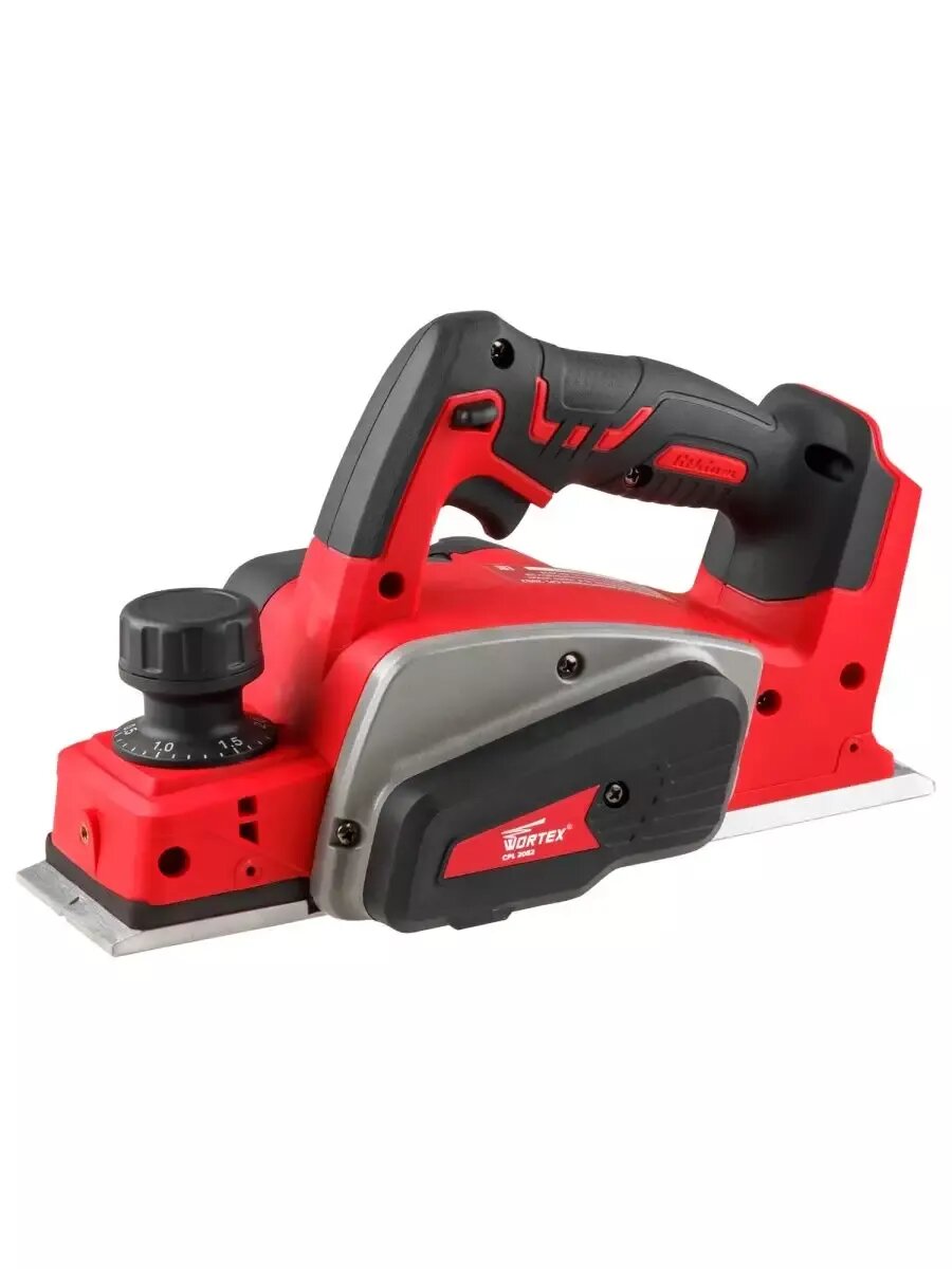 Рубанок аккумуляторный Wortex CPL 2082, ширина строгания 82 мм, 15 000 об/мин