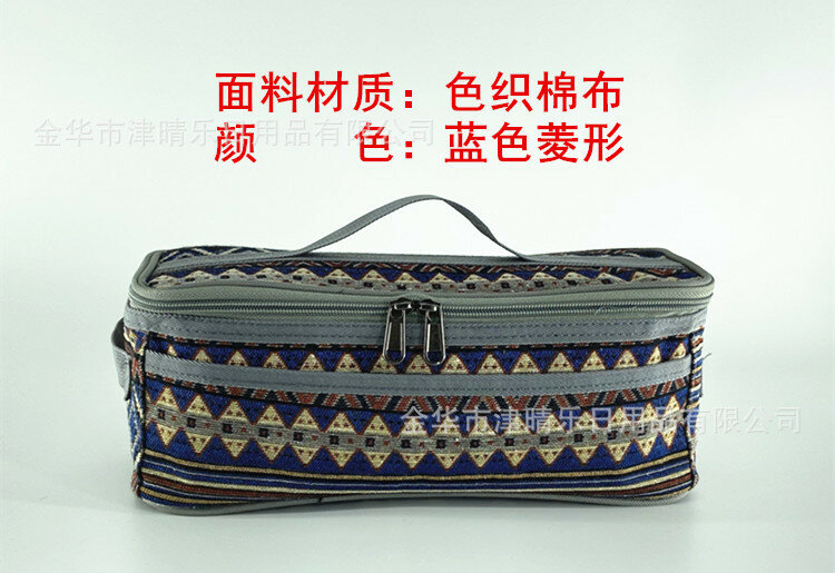 Посуда Сумка Кемпинг Кухонные принадлежности Сумка для хранения Этнический стиль Уличная сумка для пикника Портативная