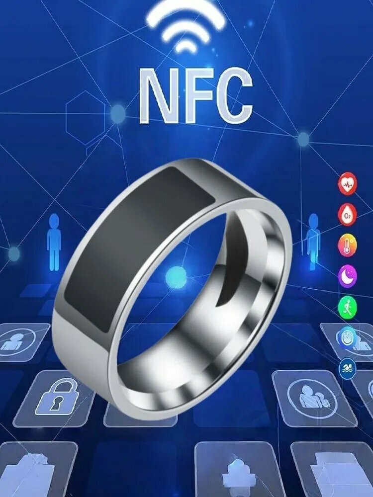 Смарт-кольцо NFC для быстрой разблокировки