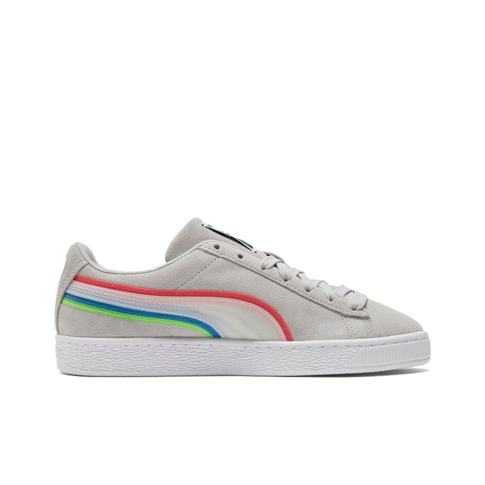 Кроссовки PUMA Suede Triplex, размер EU 35.5, gray/white — фото 1
