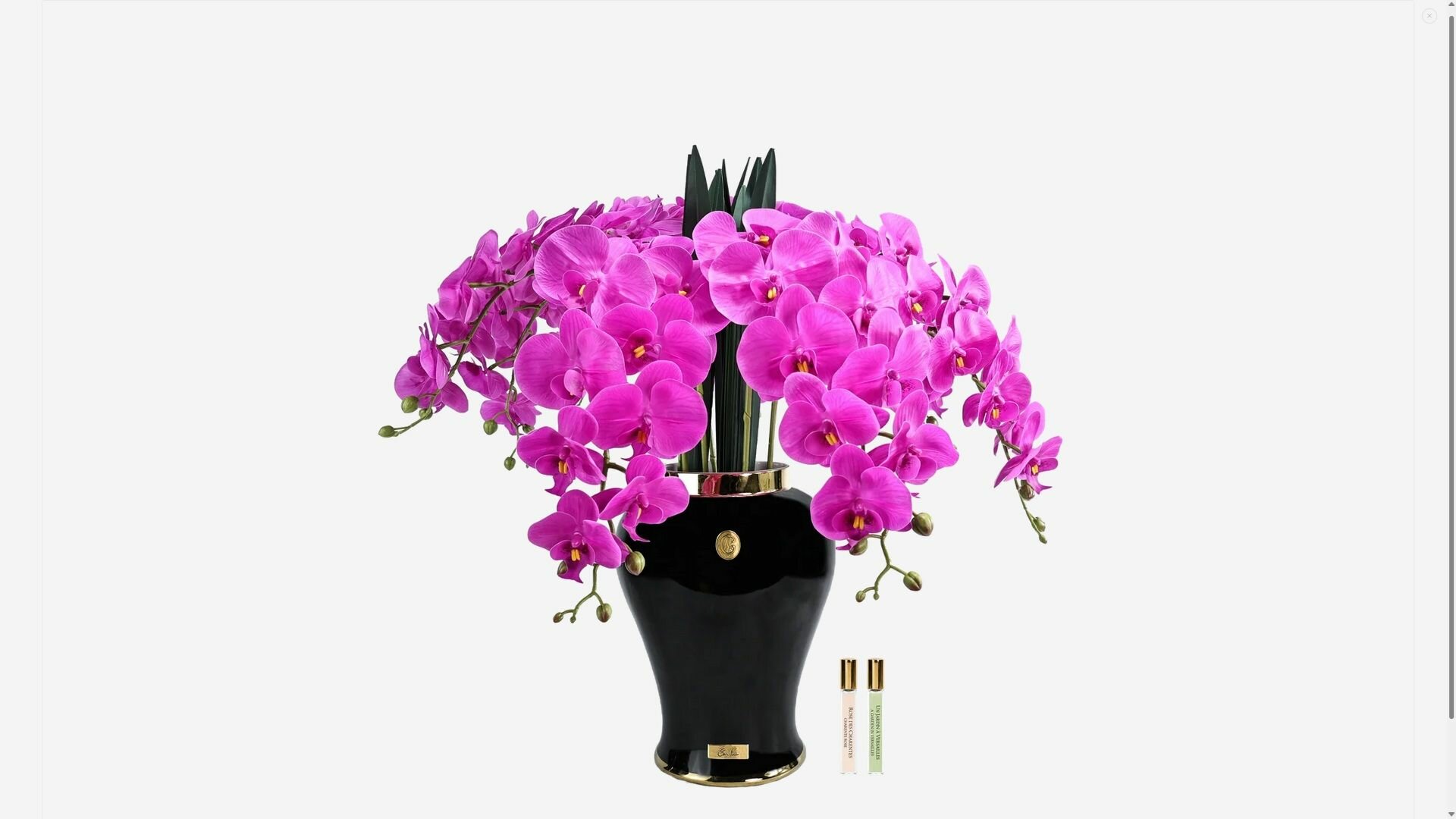 Букет орхидей Cote Noire Imperial ORCHID, розовый, 2 спрея по 10 мл, 60x60x65