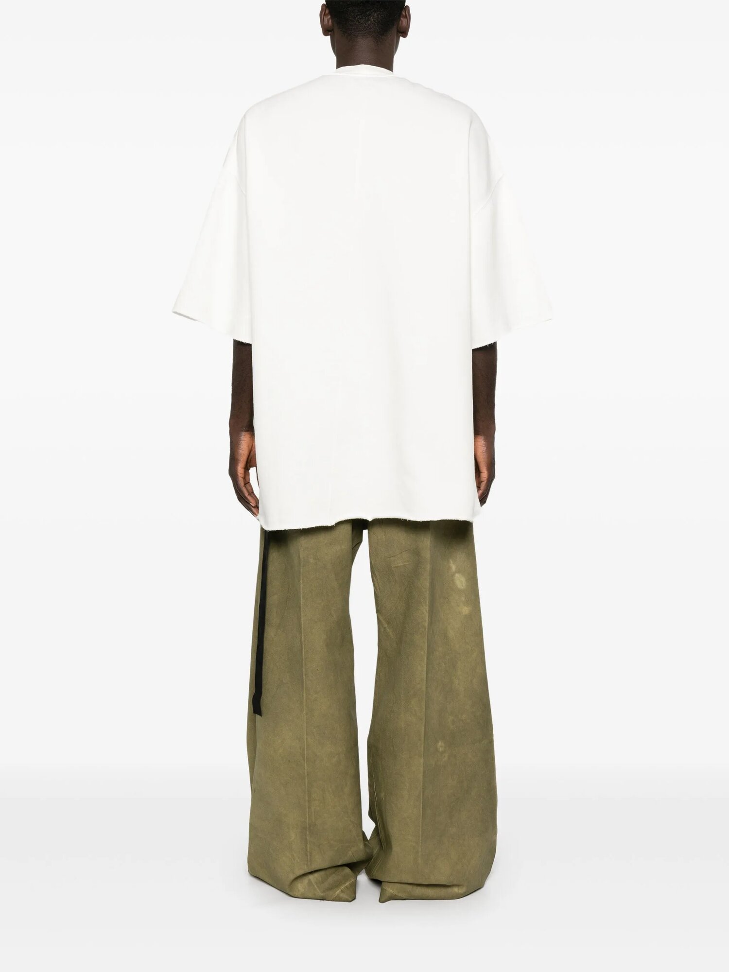 Футболка Rick Owens Tommy, размер OneSize, white — фото 1