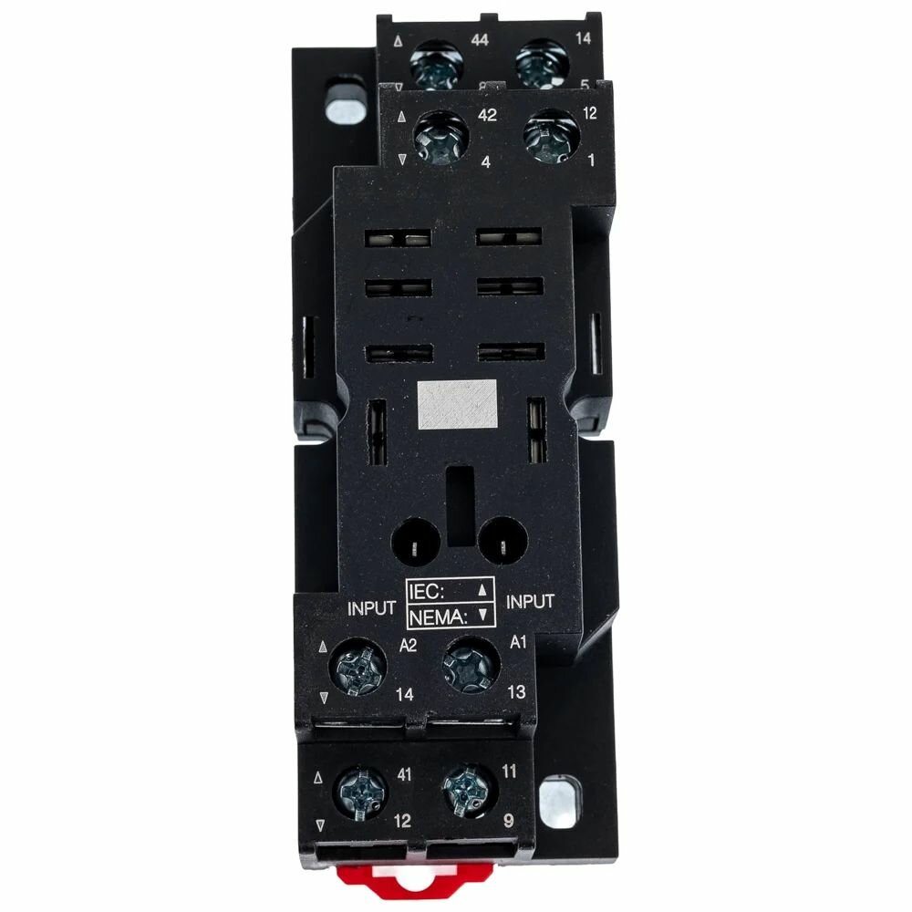 Разъем для крепления DEKraft на din-рейку пром. реле пр-102 2 конт. 10а ip20 рр-102 23959DEK