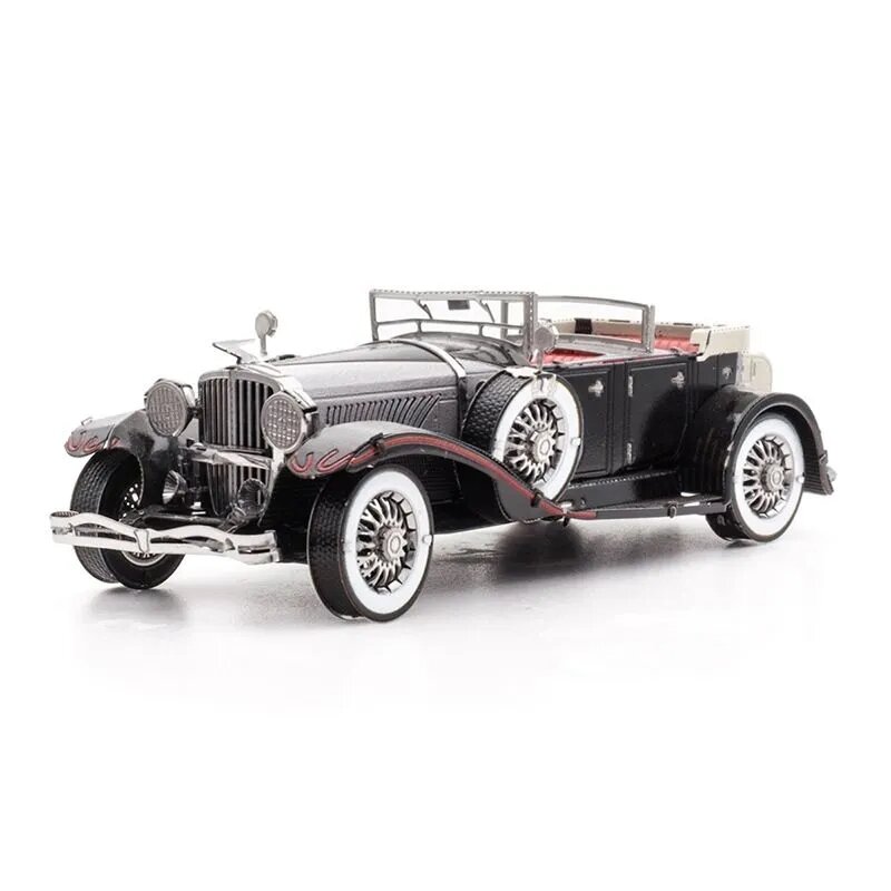 Металлическая модель сборки DIY трехмерная головоломка 1935 Dussenberg J модель автомобиля 1934 Packard 12