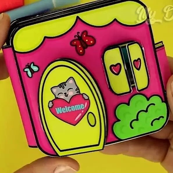 Набор для творчества: миниатюрная кукла-котенок для переодевания, полуфабрикат для самостоятельного изготовления,