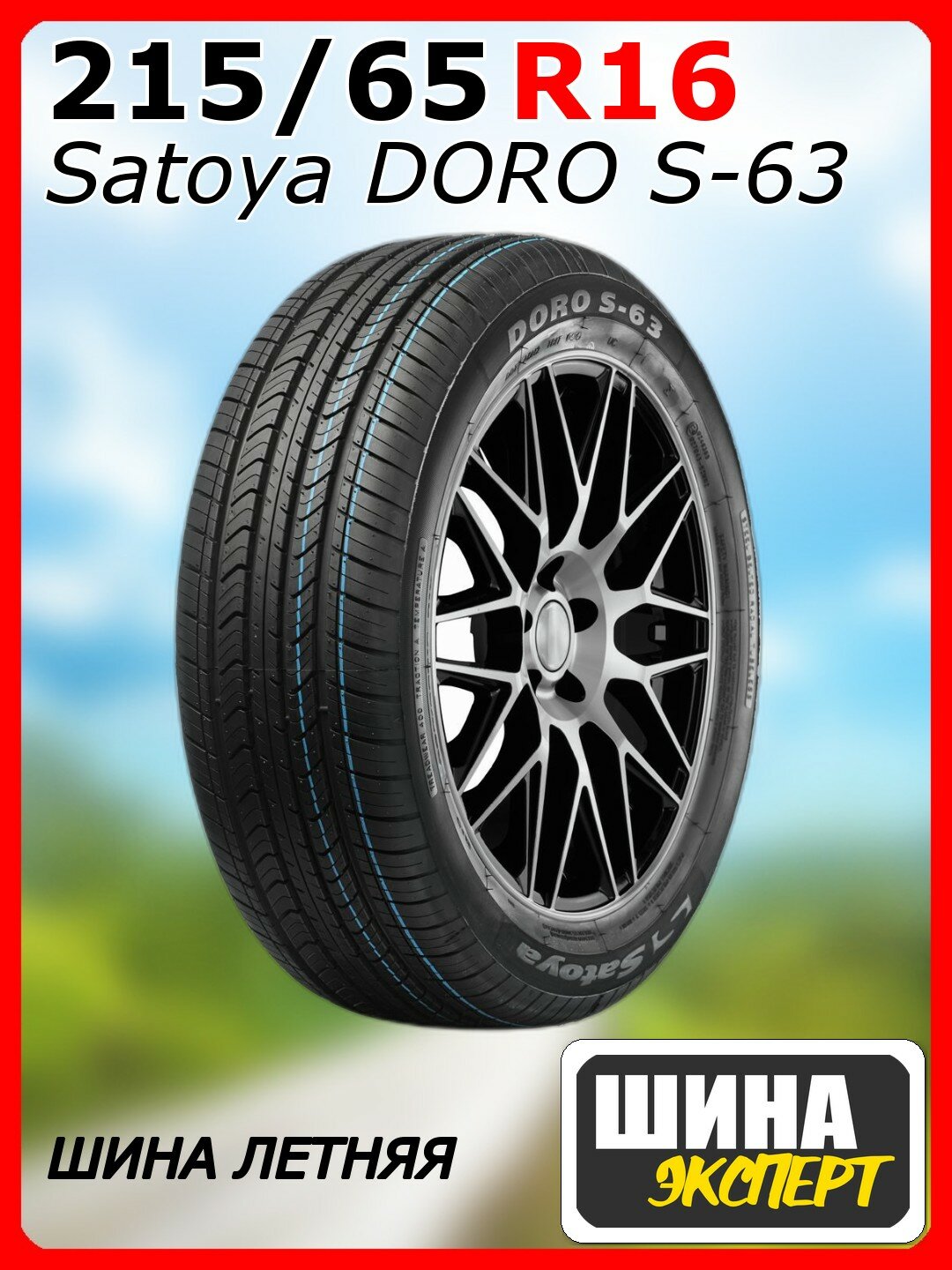 Шина летняя Satoya 215/65/16 H 98 DORO S-63 для легковых автомобилей S462485