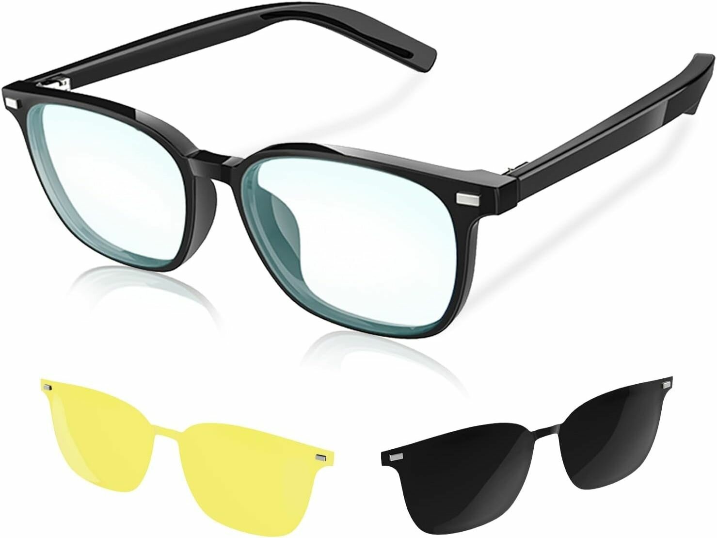 Умные очки G05-T3, прослушивание аудио песен, солнцезащитные очки для навигации по вызовам, гарнитура, Bluetooth-очки