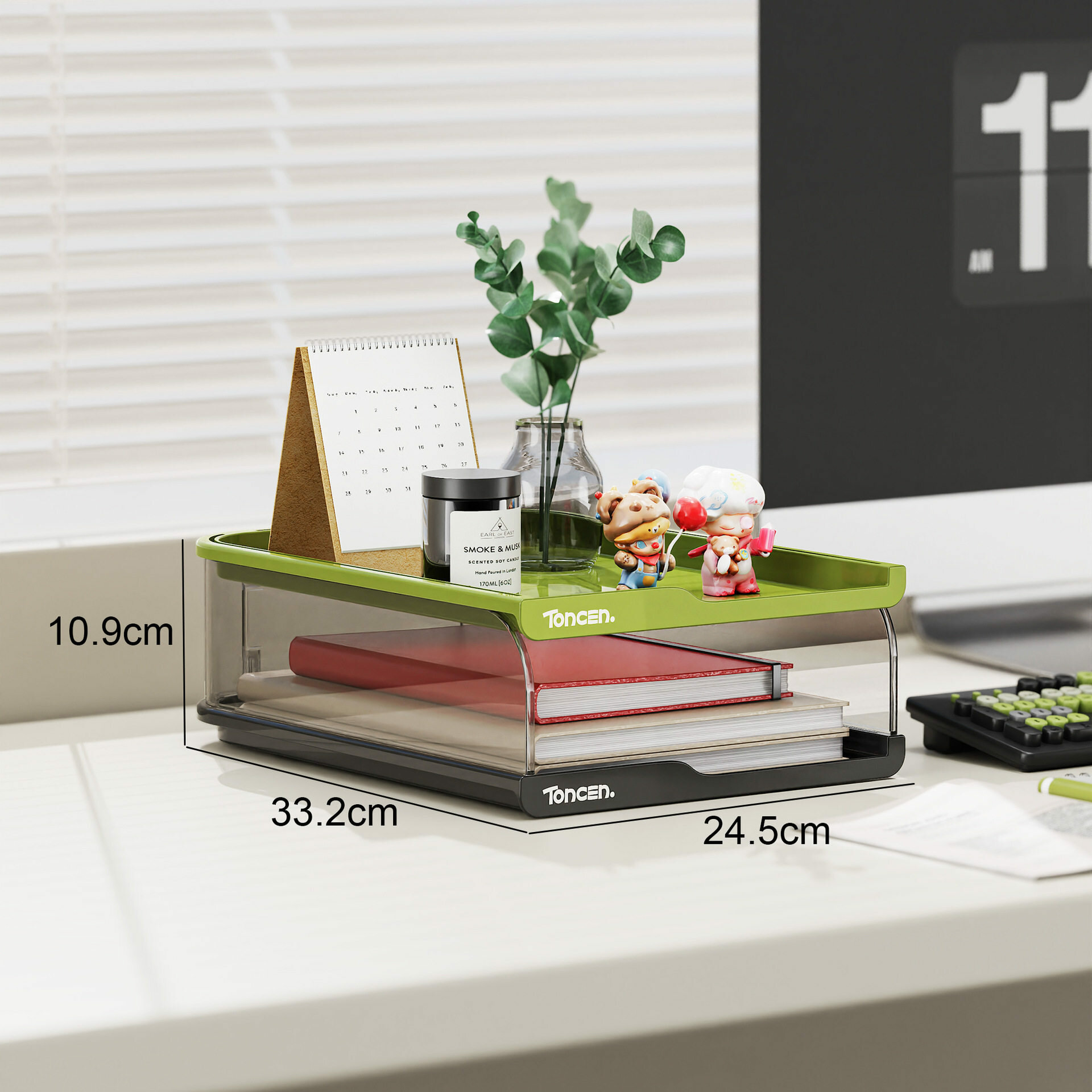 ⭐Органайзер для стола, книжная полка, стеллаж для файлов, органайзер для книг формата A4, коробка для учебы, настольный органайзер для студентов, коробка для канцелярии⭐