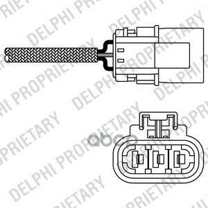 Лямбда-зонд Maverick, 100NX, AD Resort, Almera, March, Micra, Pathfinder, Primera, Primera Estate, Wagon, Pul шт. Delphi арт. ES10456-.