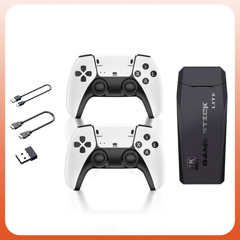 2025 Домашняя ТВ Игровая Консоль HD Беспроводной Контроллер Джойстик Двухигровой Классический Ретро Король Бойцов FC Аркада Ретро