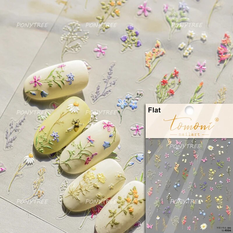 Наклейки для ногтей PONYTREE Цвет: MP6225TO4504