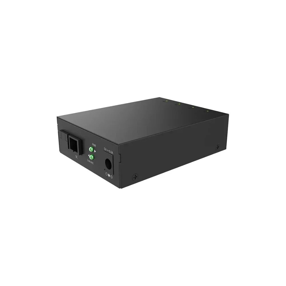 Медиаконвертер Tenda TFC304B, RJ-45 4x1000 Мбит/с, SC, до 3 км 10000148154