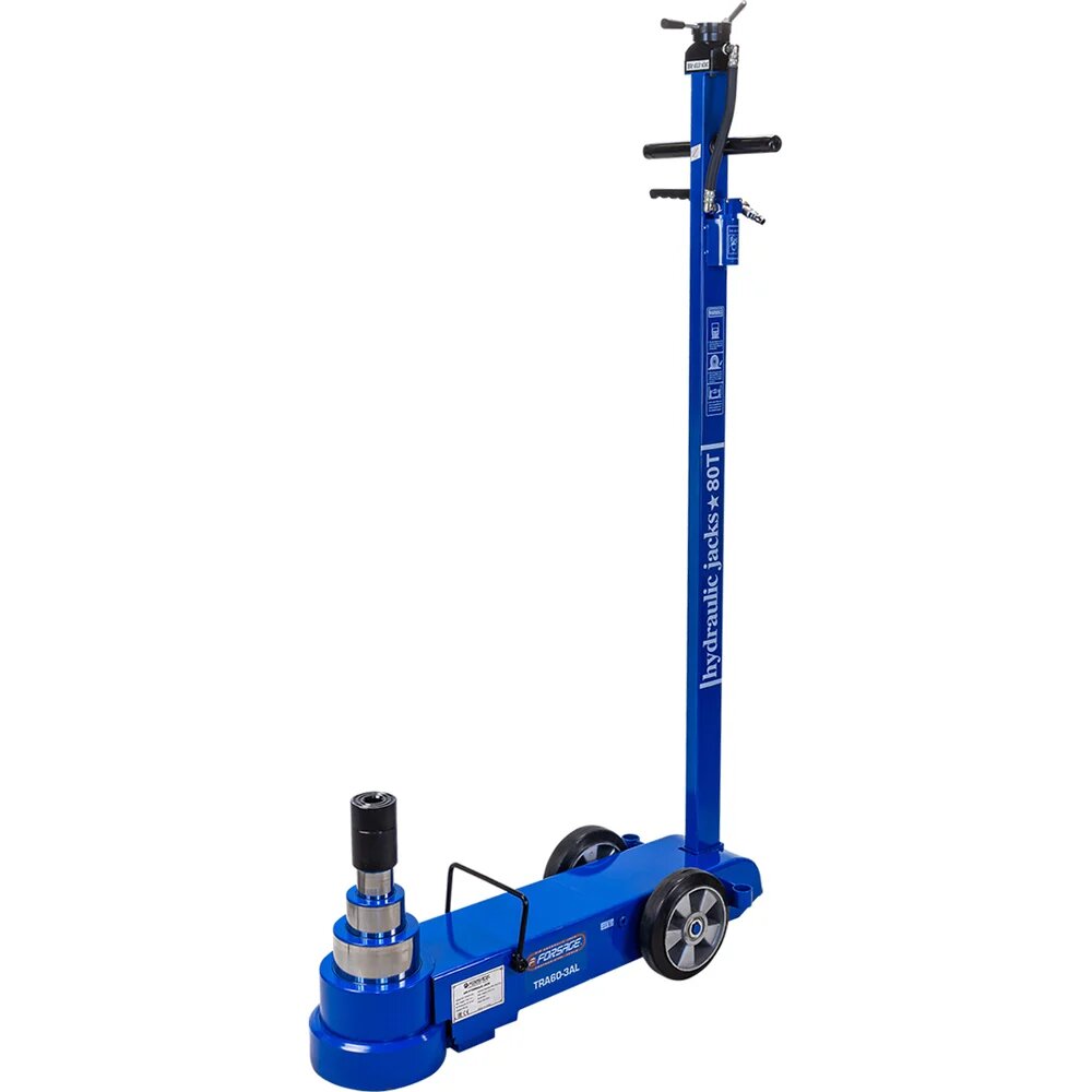 Домкрат подкатной пневмогидравлический Forsage 80т F-TRA60-3AL (62656)